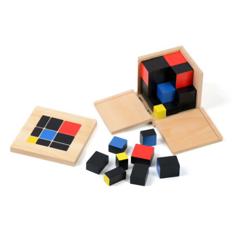 Toy Baby Trinomial Regular Hexahedron Math For Early Childhood Eduion ...