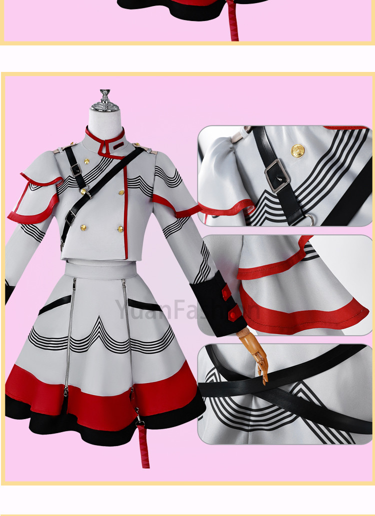 [Ready Stock] Kasane teto cosplay Clothing Quadratic Vtuber cosplay ...