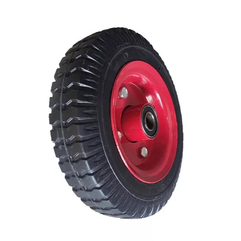 Rubber Wheel, Metal Ball Bearing Wheels Load 1200lbs,for Logging Cart ...