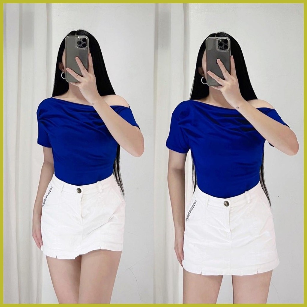 ∇ Buy 1 Take 1 Dara Double Lining Front Crumpled Side Sleeves Women's ...