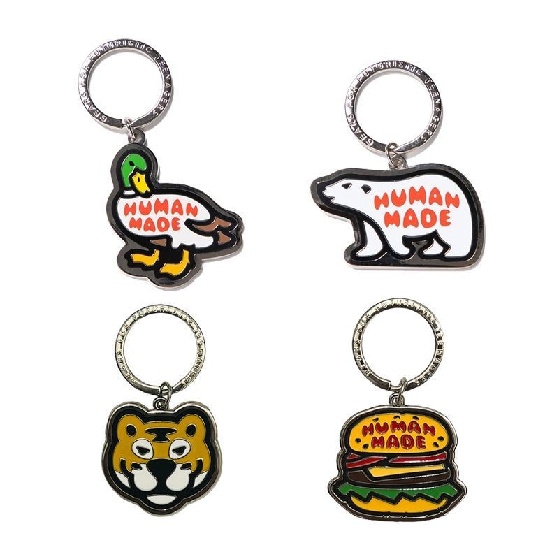 2025 HUMAN MADE Keychain Cartoon Pendant Couple Style | Shopee Philippines