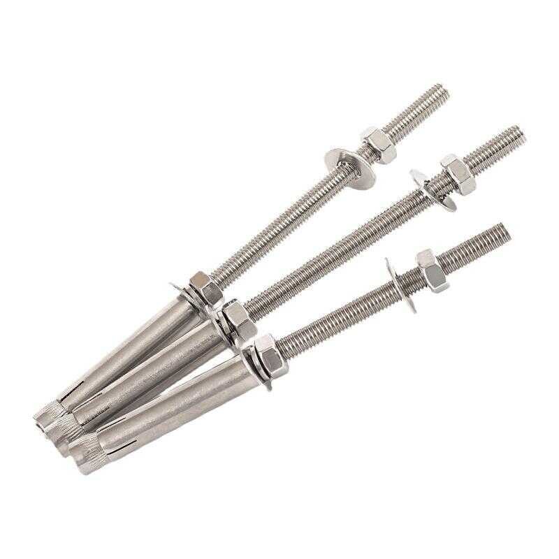 304 stainless steel extended expansion screw, extra long ceiling ...