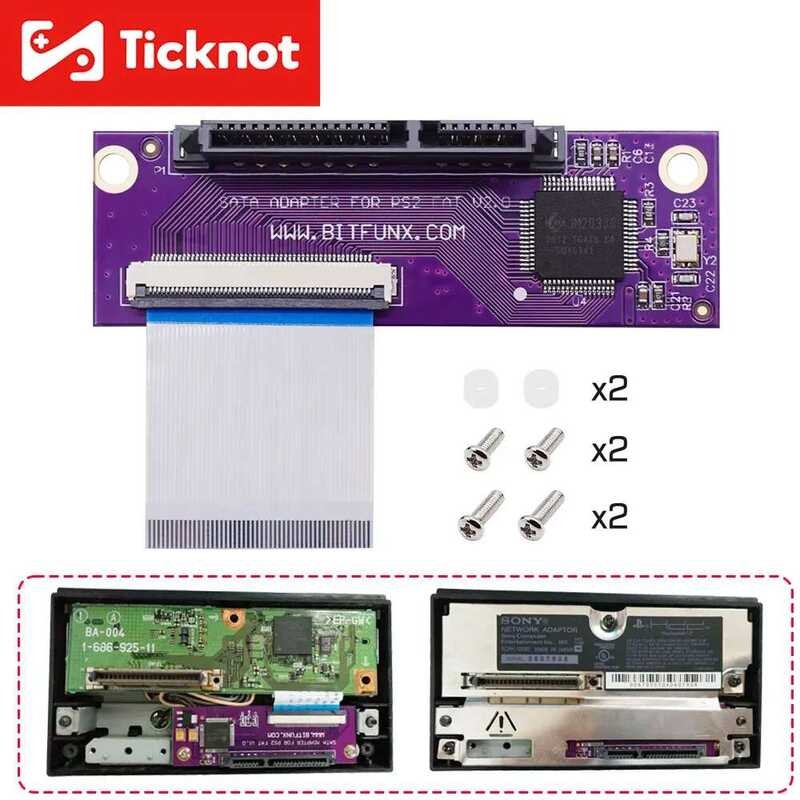 A0 SATA 2 Ticknot Upgrade Kit For Ps2 IDE Hard Drive Original Network Adapter Board | Shopee ...