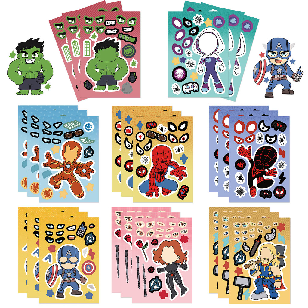 Marvel Ultimate Sticker Mega UV-Laminated Waterproof Decals for Tech ...