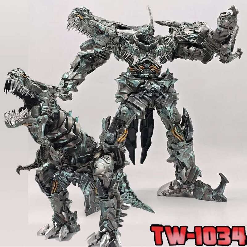 Transformation Toy BAIWEI Grimlock Tw1034 Dinosaur Leader OP Commander KO Ss07 Ss44 Action Figur ...