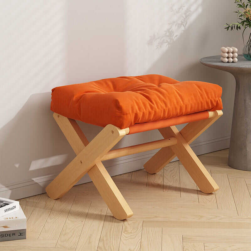 Foldable Footstool Leg Pad Sofa Stool Chaise Lounge Cushion Office ...