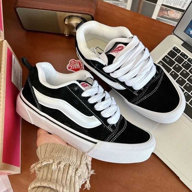 American Knu Skool shion Suede Retro Bread Shoes Low-Cut Sneakers For ...