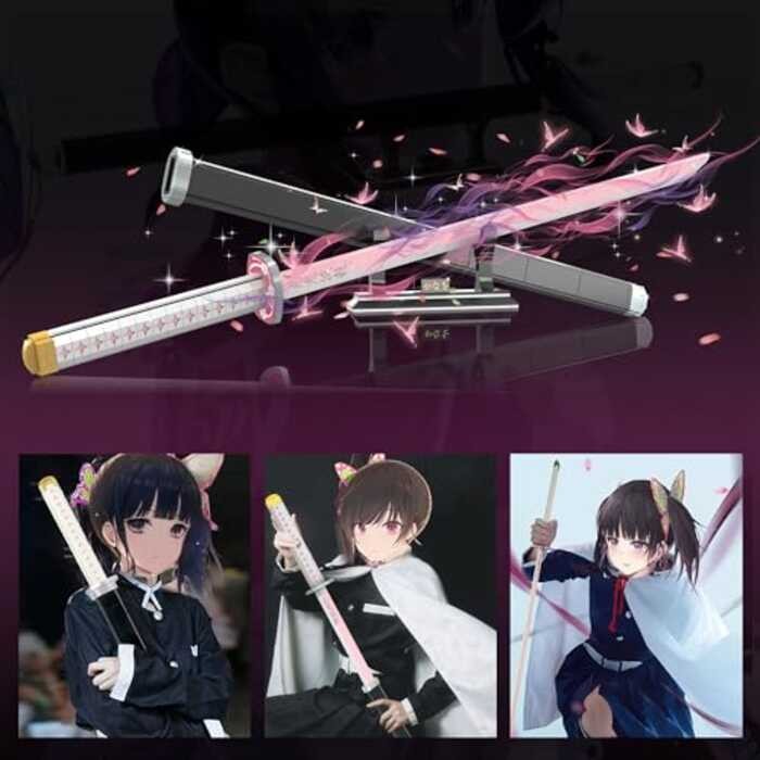 Tsuyuri Cosplay Kanao Sword Building Block Models Kit Demon Slayer ...