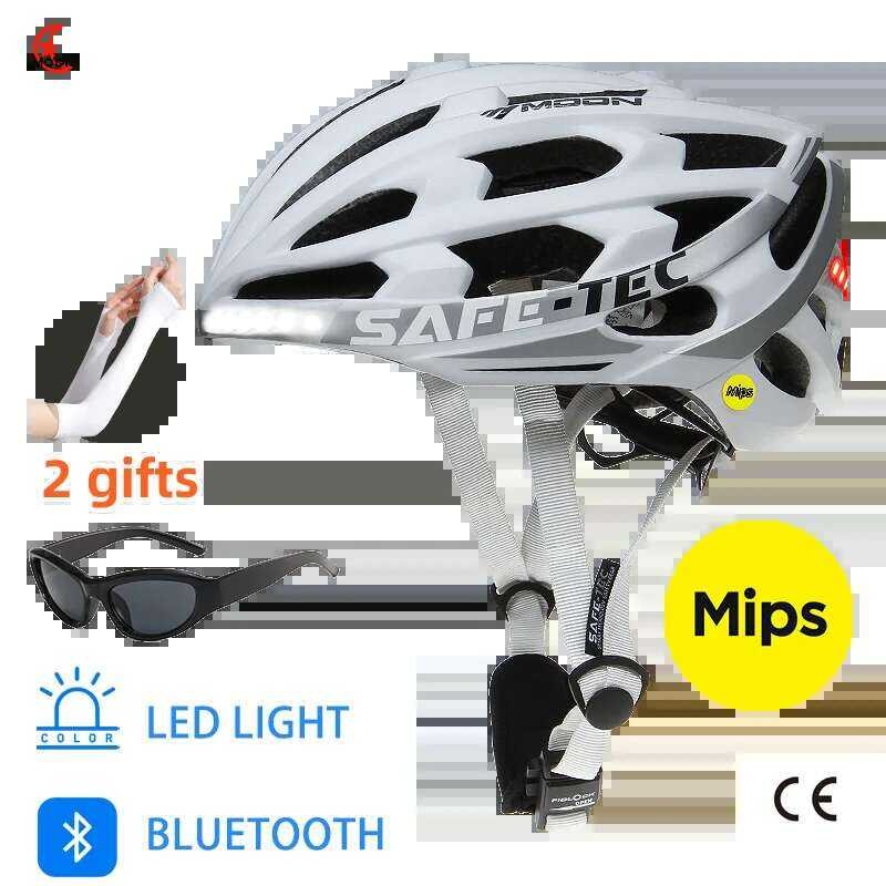GILLE FF MOON Smart Bicycle Adult With Bluetooth LED Rear Light Mips ...