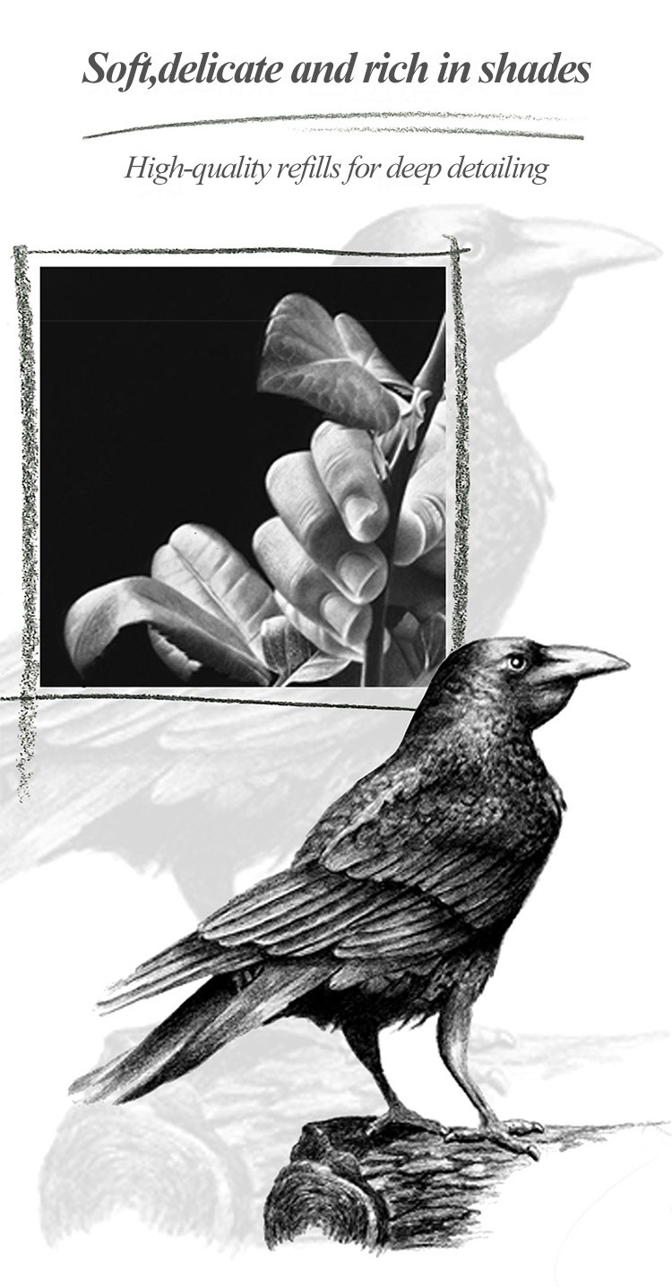 Angel Mark Faber-Castell Matte Sketch Pencil Art Graphite For Shading ...