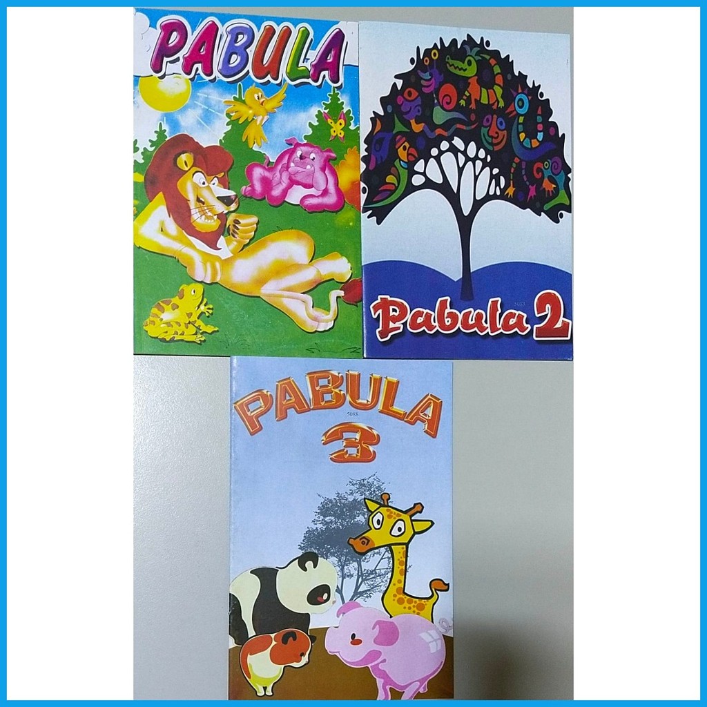 PABULA Educational book, kathang kuwentong nagbibigay-aral kung saan ...