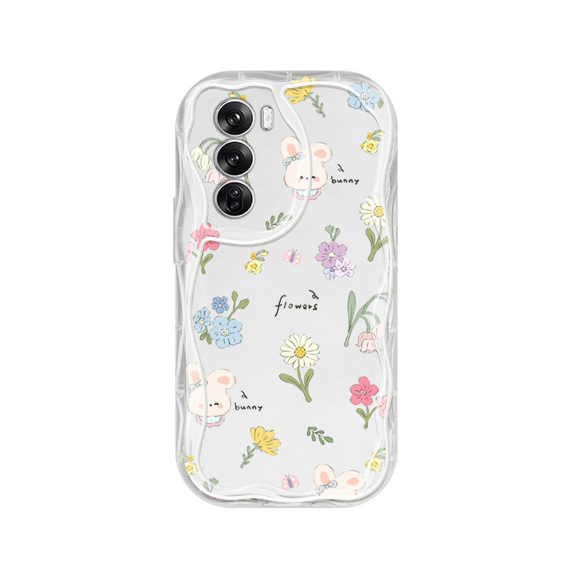 Casing for Tecno Camon 40 Pro 4G 5G CM5 CM6 CM7 Cute Cartoon Flower and ...