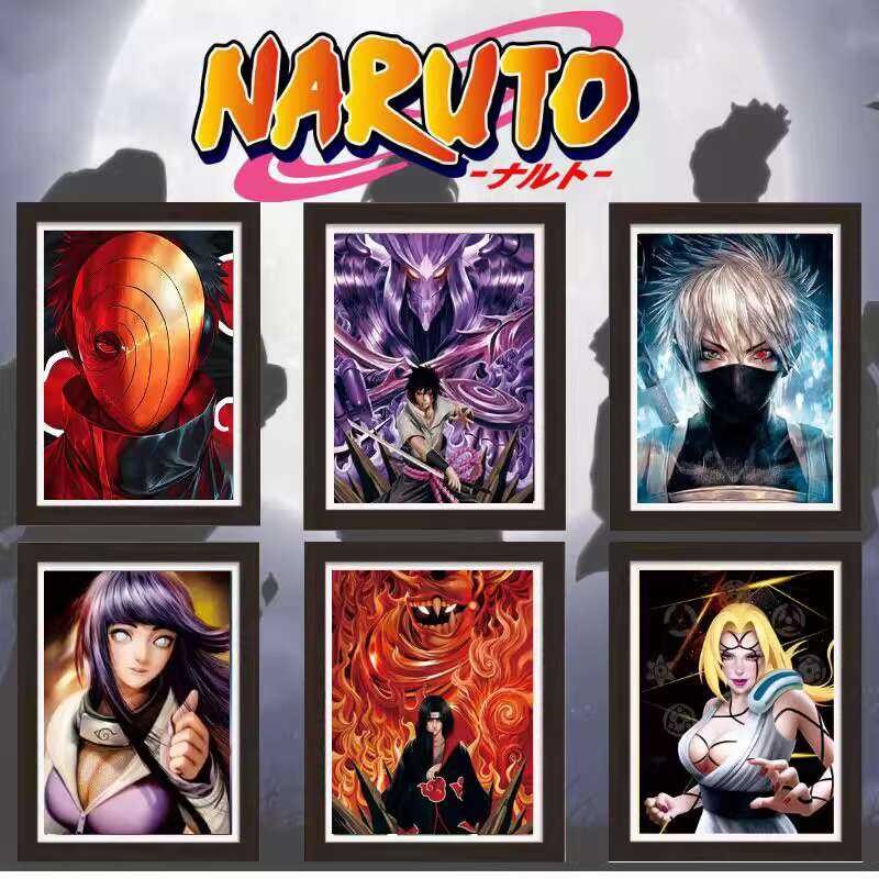 Hokage 3D naked eye gradient stereoscopic painting with earth, Kakashi ...