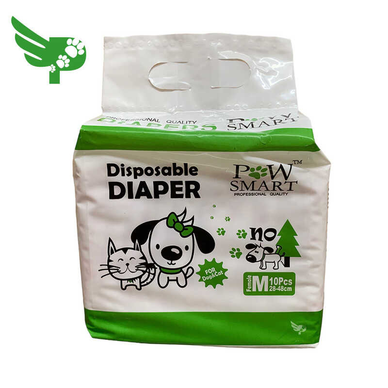 Paw Smart Disposable Female Medium (28-48Cm) Sold Per Pack Diaper For ...