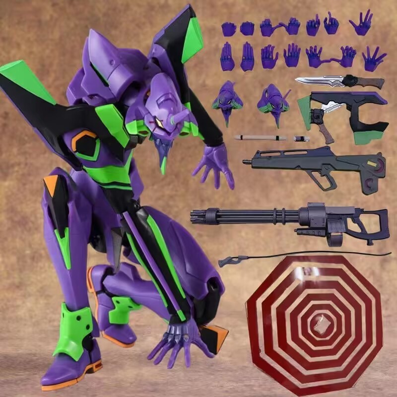 Neon Genesis Evangelion EVA No.1 TYPE-01 TYPE-13 TYPE-02 Movable joints ...