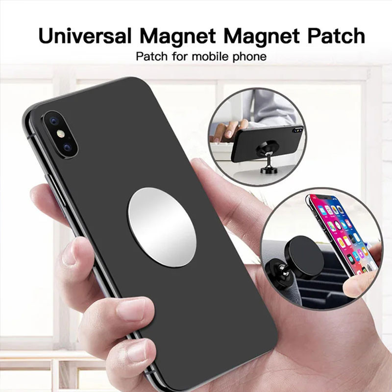 1/5Pcs Ultra Thin Metal Plate - for Magnetic Car Phone Holder - Iron ...