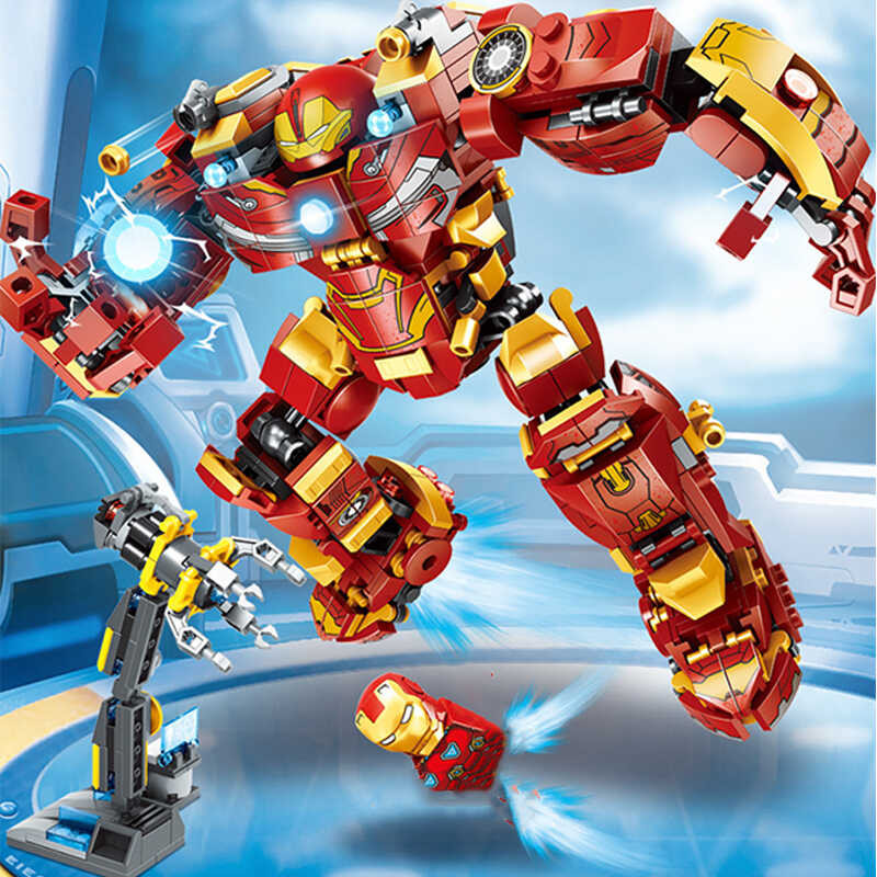 Super Hulkbuster ♁ 76274 The Battle Of Wakanda Building Block Set ...