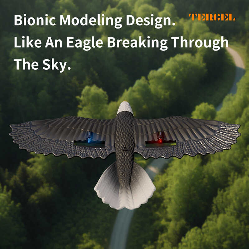 2.4G RC 420MM Wingspan Eagle Airplane EPP Foam Aircraft Remote Control ...