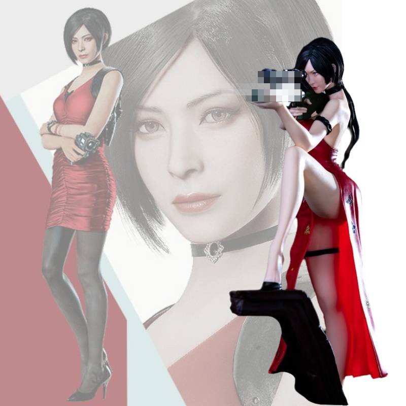 Resident Marvelous Evil Ada Wong Hunter Gk Action Figure Fine Pvc Piece Model Decorative ...