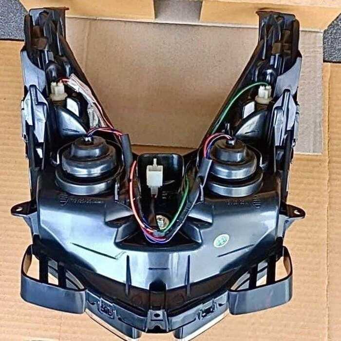 LY HMA BLUE LENS HEADLIGHT ASSEMBLY Para Sa YAMAHA MIO 4 | Shopee ...