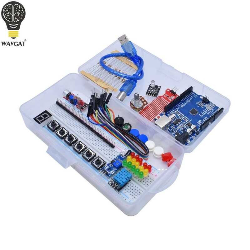 E4 Starter Kit For Arduino Uno R3 Breadboard Basic Simple Learning Kit ...