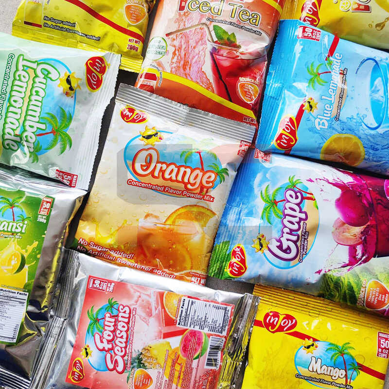 Injoy Assorted Flavored Juice Concentrate Unsweetened Powdered Drink ...