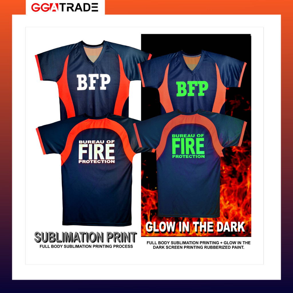 ISPORT BOTAK| BFP OFFICIAL ACTIVITY SHIRT FOR MEN AND WOMEN BY GGA ...