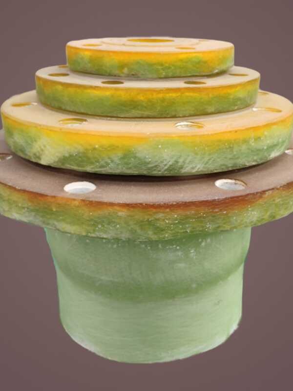 DN100 fiberglass pipeline hydrochloric acid storage tank ...