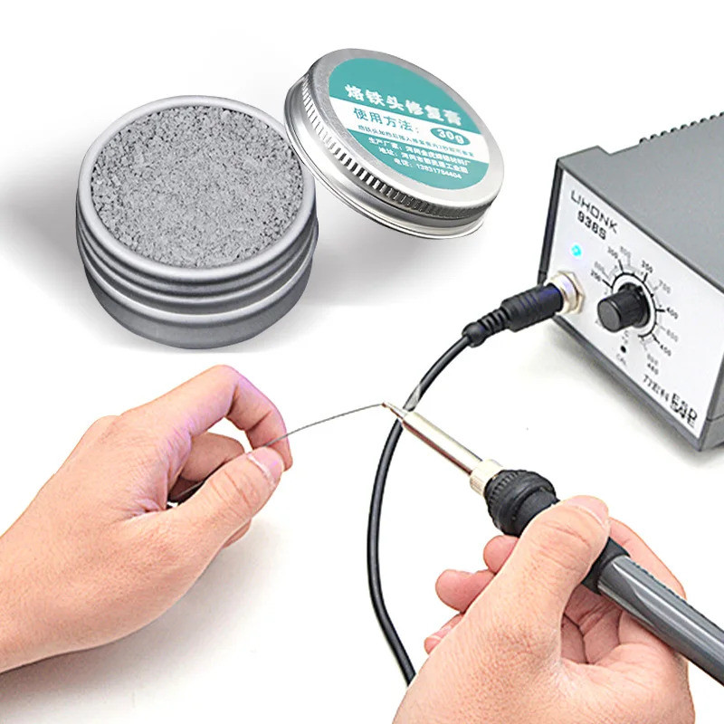 Cleaning Paste Soldering Iron Tip Non-stick Tin Solder Cream ...