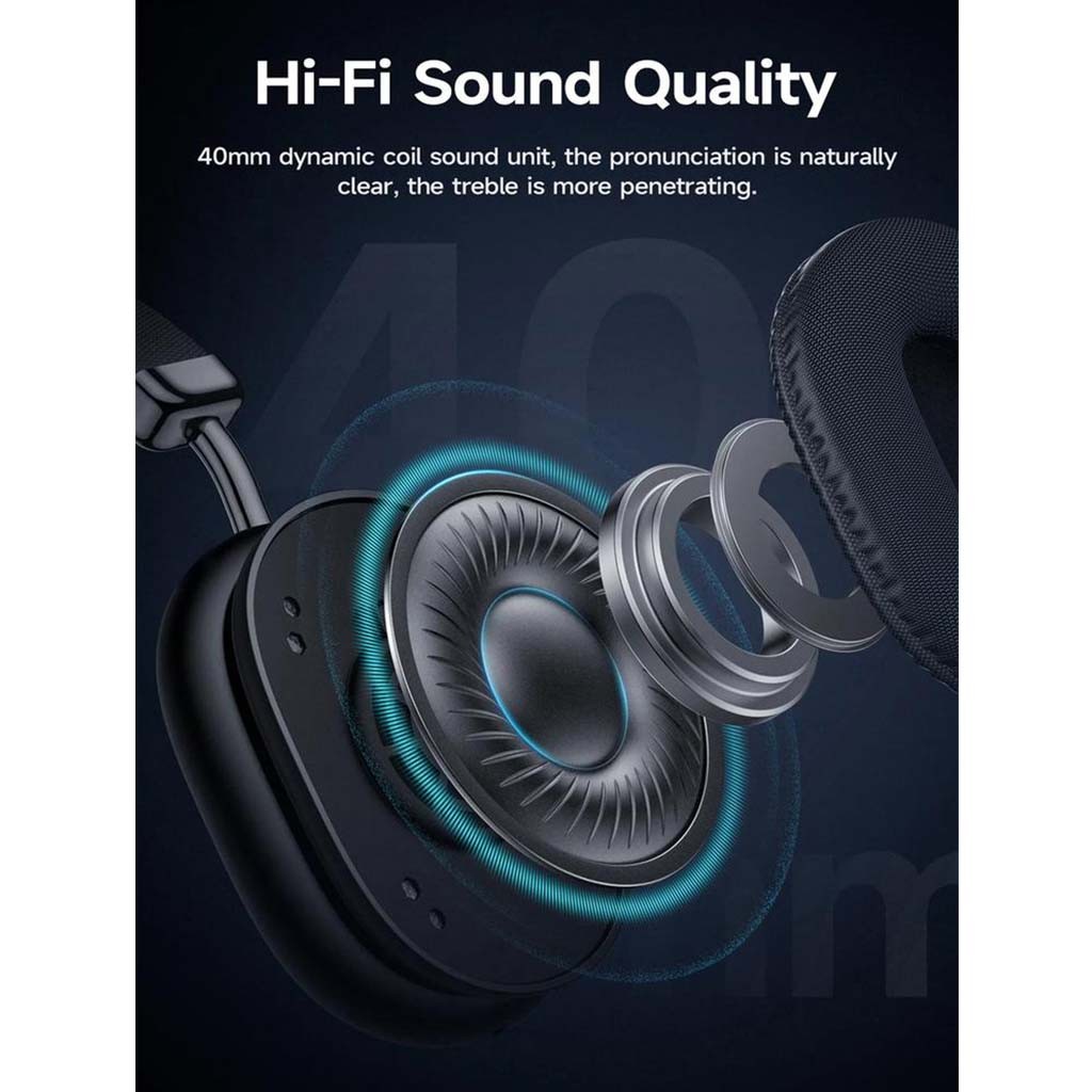 Awei AT8 True Wireless Wired HiFi Headphone Bluetooth 5.4 Support FM ...