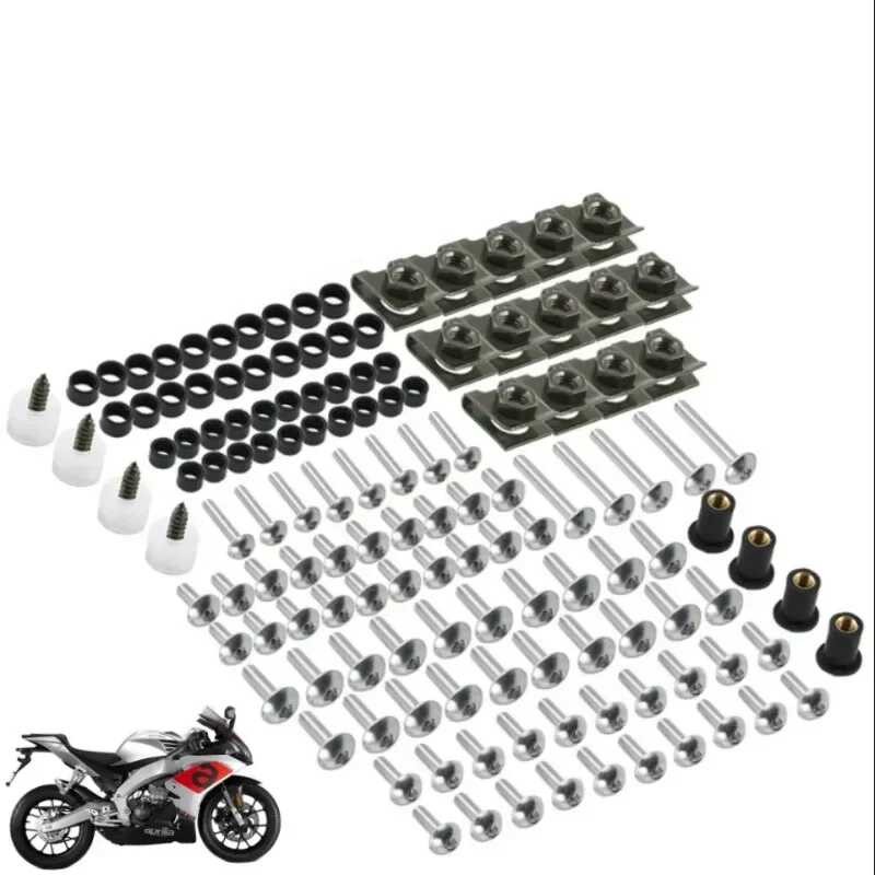 Aluminum 177Pcs/Box Windscreen Colorful Fasteners Screws Set Fairing ...