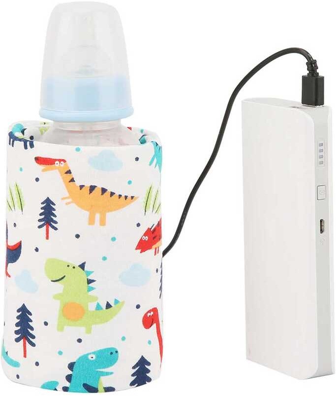 GOTOTOP Bottle Case Milk Warmer Portable Cooler Bag with USB Charging ...