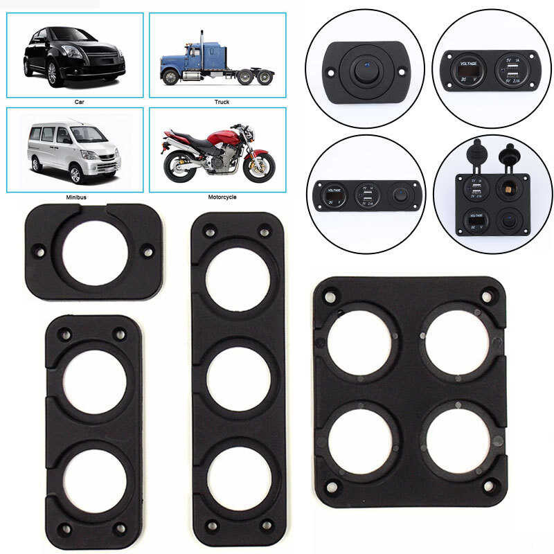 Edd 89D 1/2/3/4 DIY Car USB Charger Switch For Marine Cigarette Lighter ...