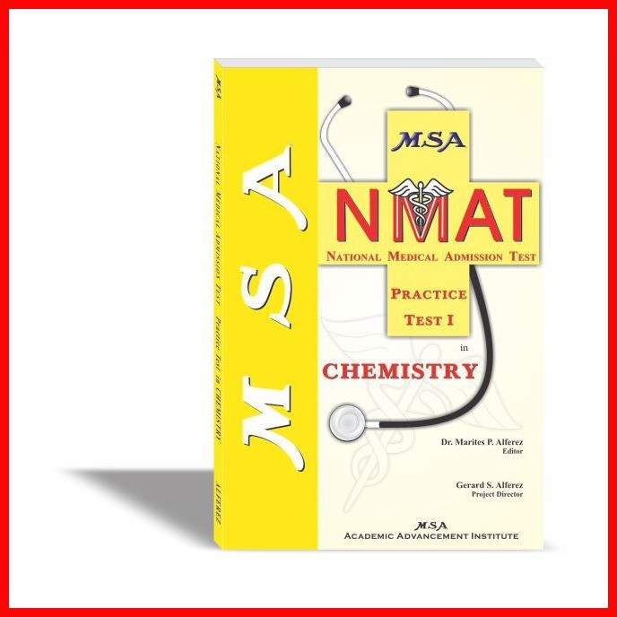 MSA NMAT Practice Test in Chemistry (Authentic / Brand New) | Shopee ...