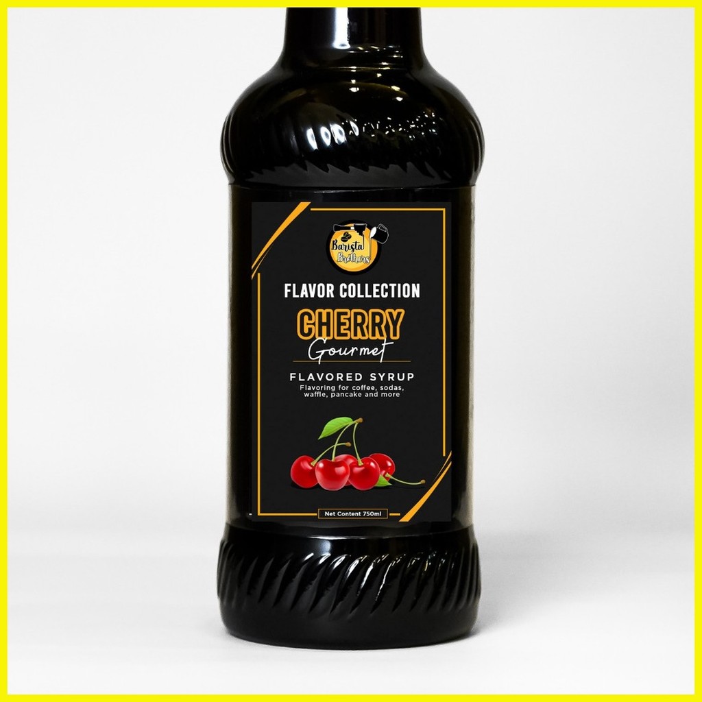 Barista Brothers Cherry Syrup Flavor for Smoothies, Juices, Tea, Ice ...