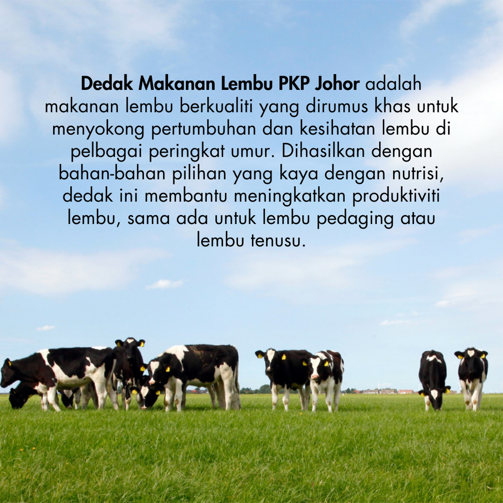 [1KG] [REPACK] PKP JOHOR FORMULA FOOD DEDAK LEMBU SIWA BROTHERS DEDAK ...