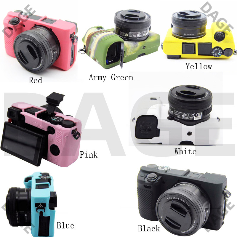 COD Sony A6000 Soft Silicone Rubber Camera Body Case for Sony A6000 ...