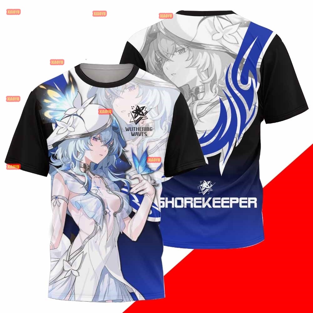 Wuthering Waves Changli Character Premium Full Bleed Anime T-Shirt ...