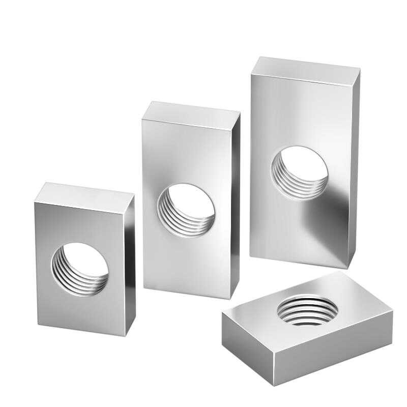 galvanized Carbon steel rectangular nut square nut square mother ...