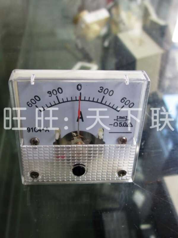91C4 pointer mechanical panel meter, positive and negative ...