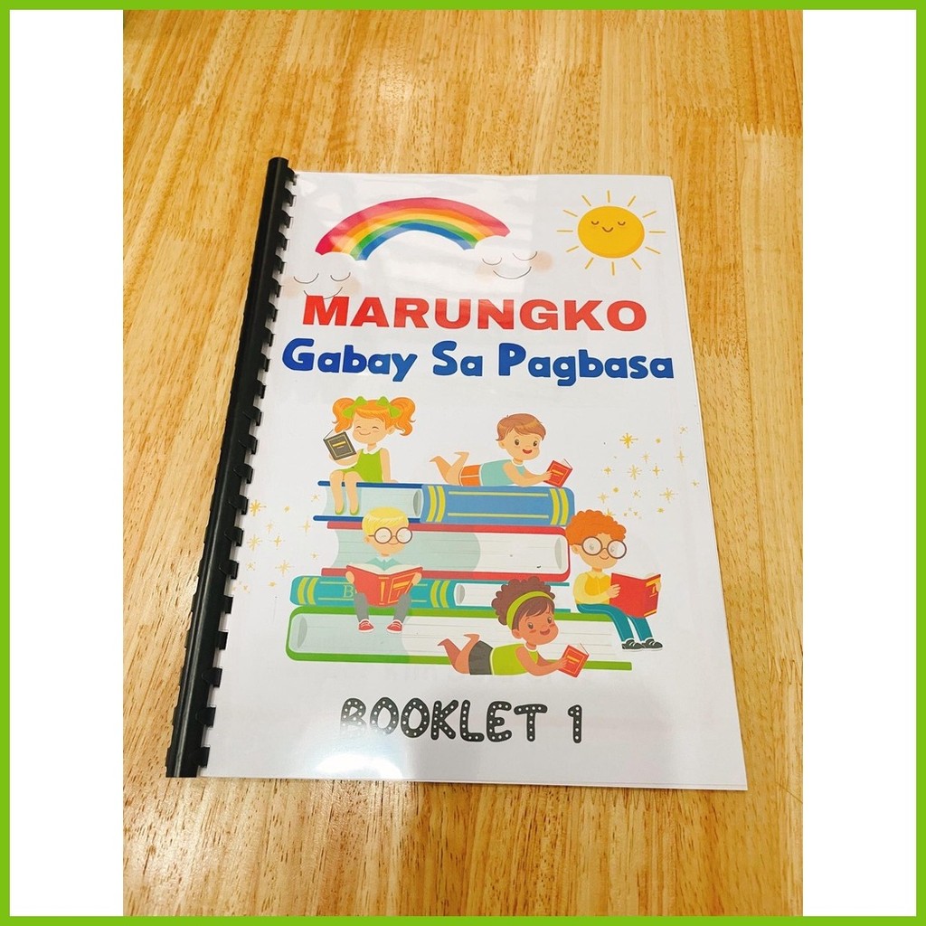 Gabay sa Pagbasa Marungko Booklet 1-5 Teach kids to read in FILIPINO ...