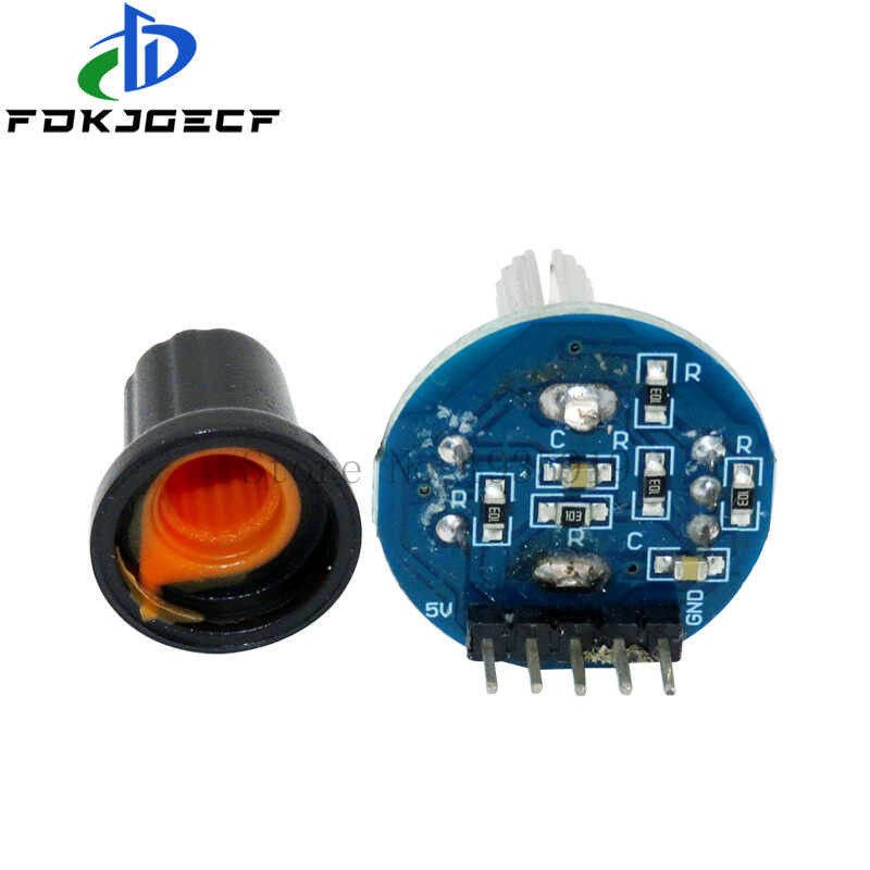 Potentiometer Degrees 360 Analog Module for Arduino KY-040 RV09 Rotary Encoder EC11 Knob Cap ...