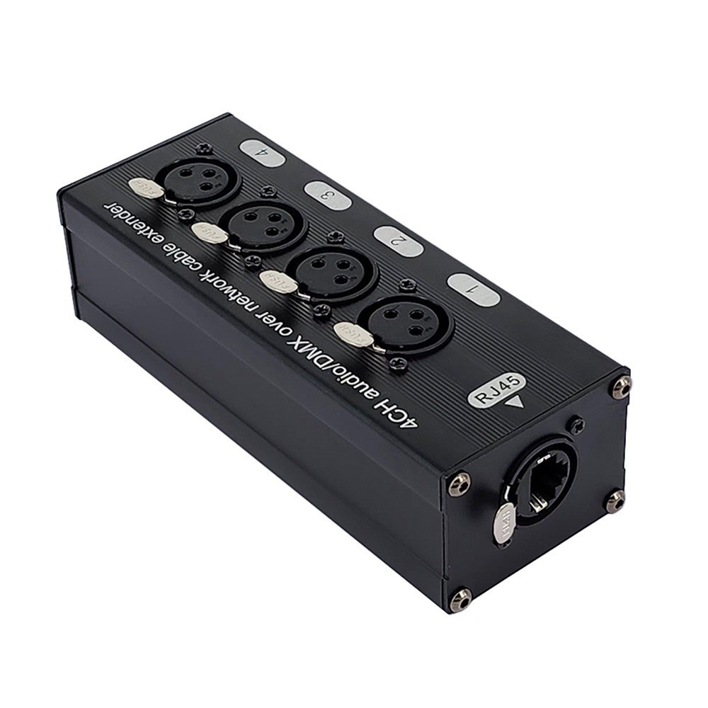 1Pair 4 Channel 3 Pin Multi Network XLR Cable for Stage Sound Lighting ...