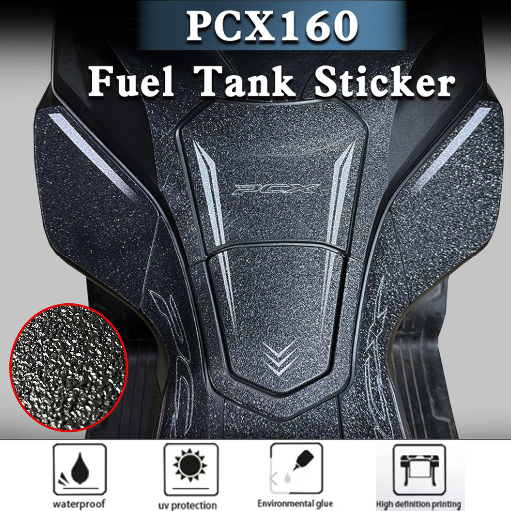 3M Frosted Motorcycle Fuel Tank Pad Sticker Anti-slip Kit Decals ...