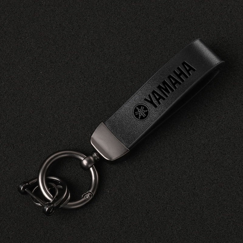 Luxury Genuine Leather Keychain Key Ring Customized Gift 3D Embossed ...