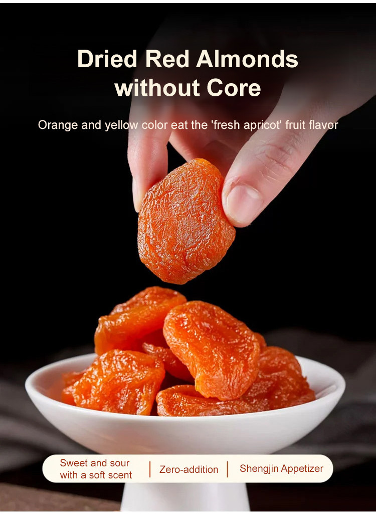 【Sweet and Soft】Additive-Free Pitted Dried Red Apricots Dried red ...