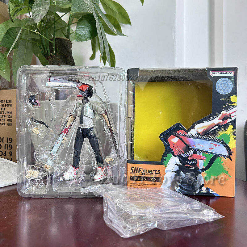 LY Bandai S.H.Figuarts Chainsaw Man Denji Figma #586 Anime Action ...