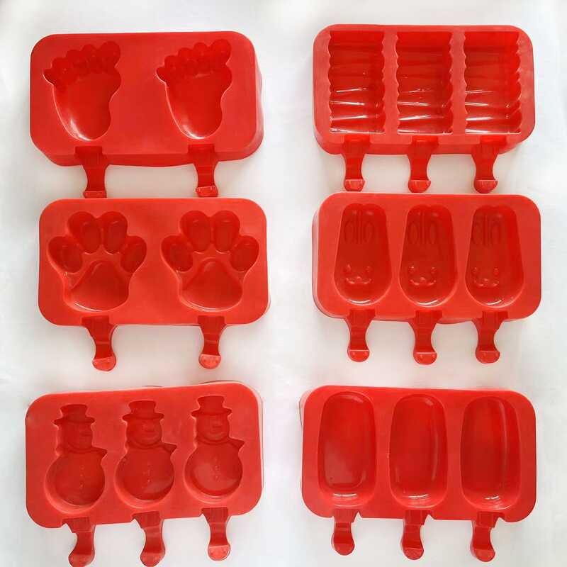 Human Rabbit Bear Claw Cake Mold Homemade Ice Cream Mold Stick Ice Mold ...