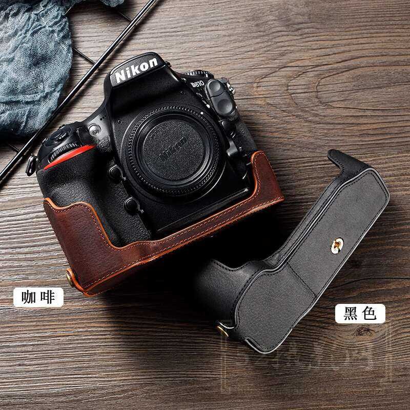 Nikon D810 Reverse Camera Leather Base D810 D800 D750 D800E d850 Half ...