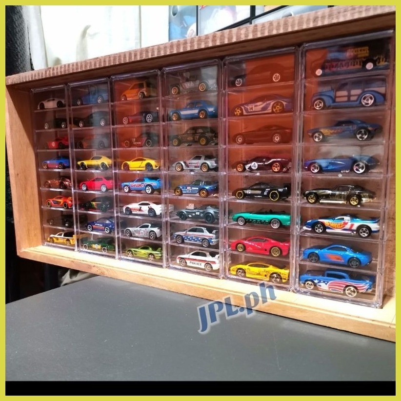 1:64 Acrylic case display for hotwheels die cast cars | Shopee Philippines